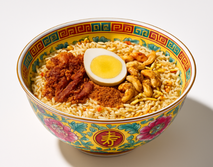 Rainbow Garlic Fried Rice | Wholesome Savour Pte Ltd