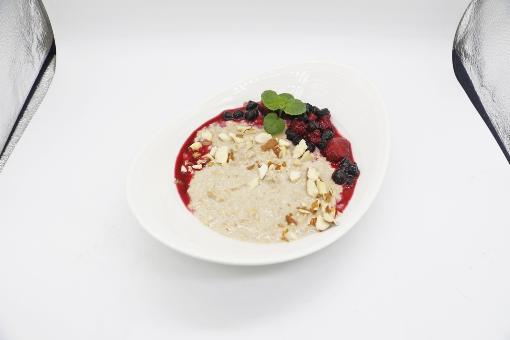 Almond Milk Bircher Muesli with Berry Nut Mix | Wholesome Savour Pte Ltd